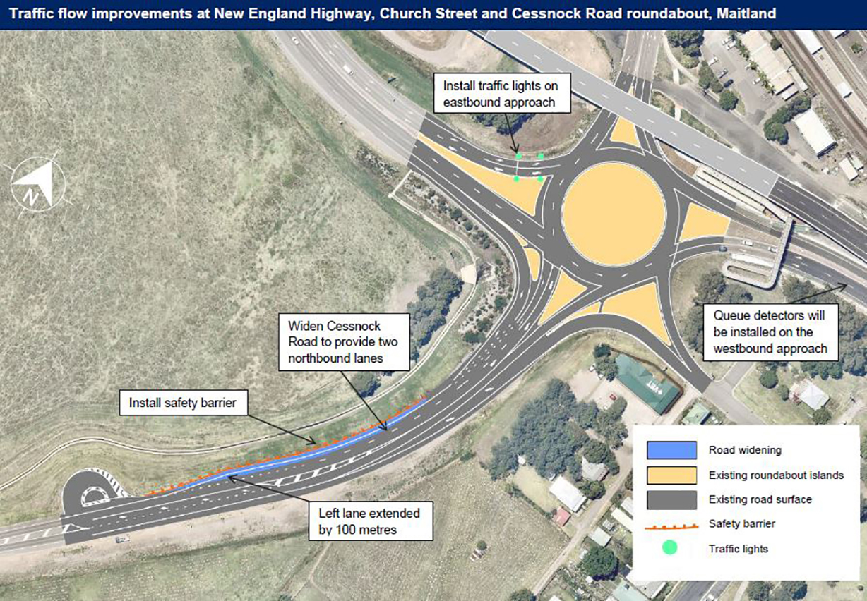 Green light for roundabout project | Newcastle Weekly