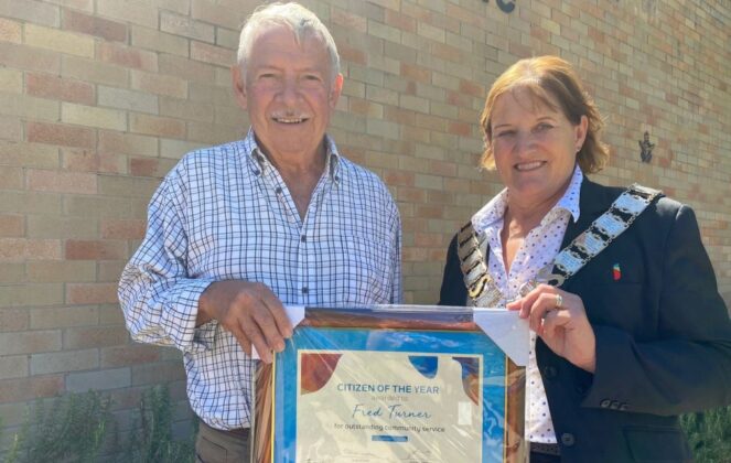 RFS volunteer Fred Turner named Singleton's top citizen | Newcastle Weekly
