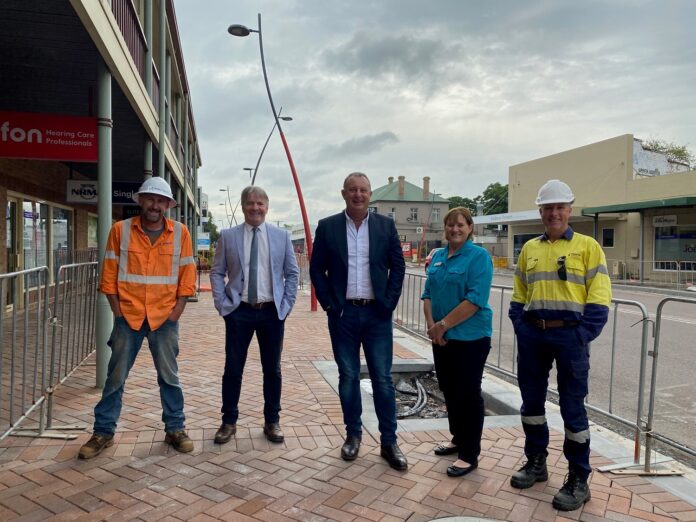 Singleton Town Centre upgrade ahead of schedule | Newcastle Weekly