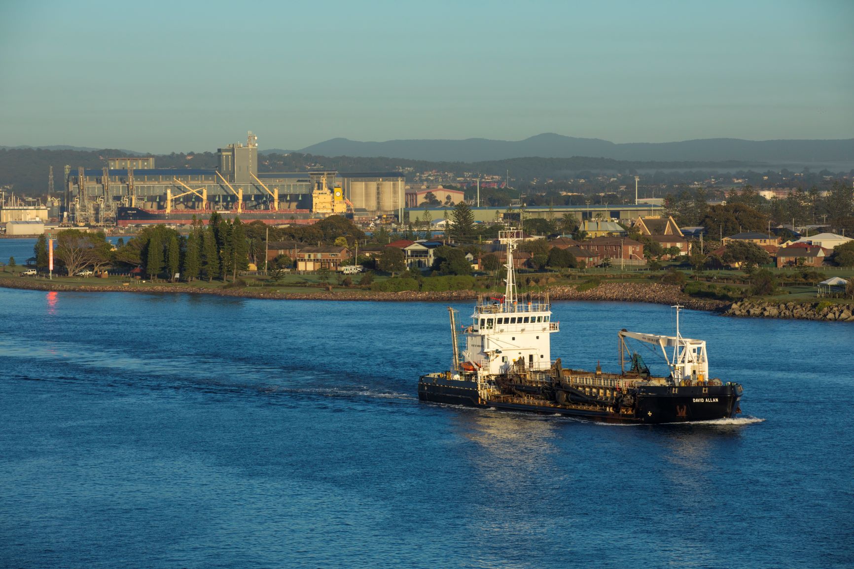 'David Allan' opens Port of Newcastle post floods | Newcastle Weekly