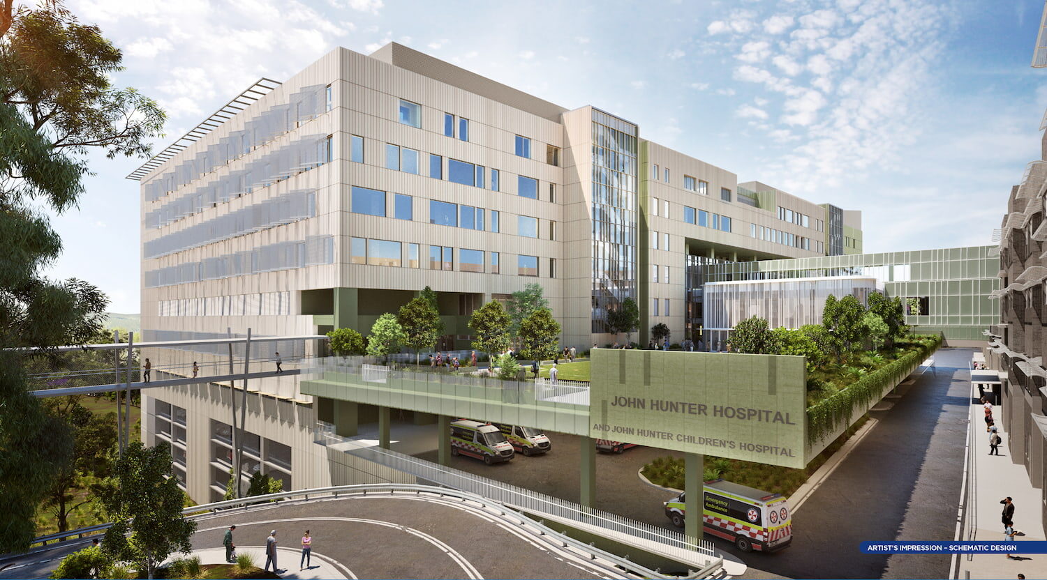 Designs for $780m JHH clinical tower unveiled | Newcastle Weekly
