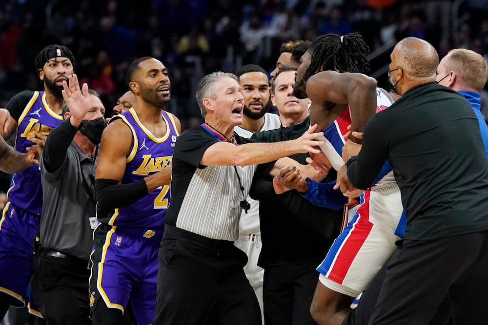 LeBron James ejected after wild NBA fracas | Newcastle Weekly