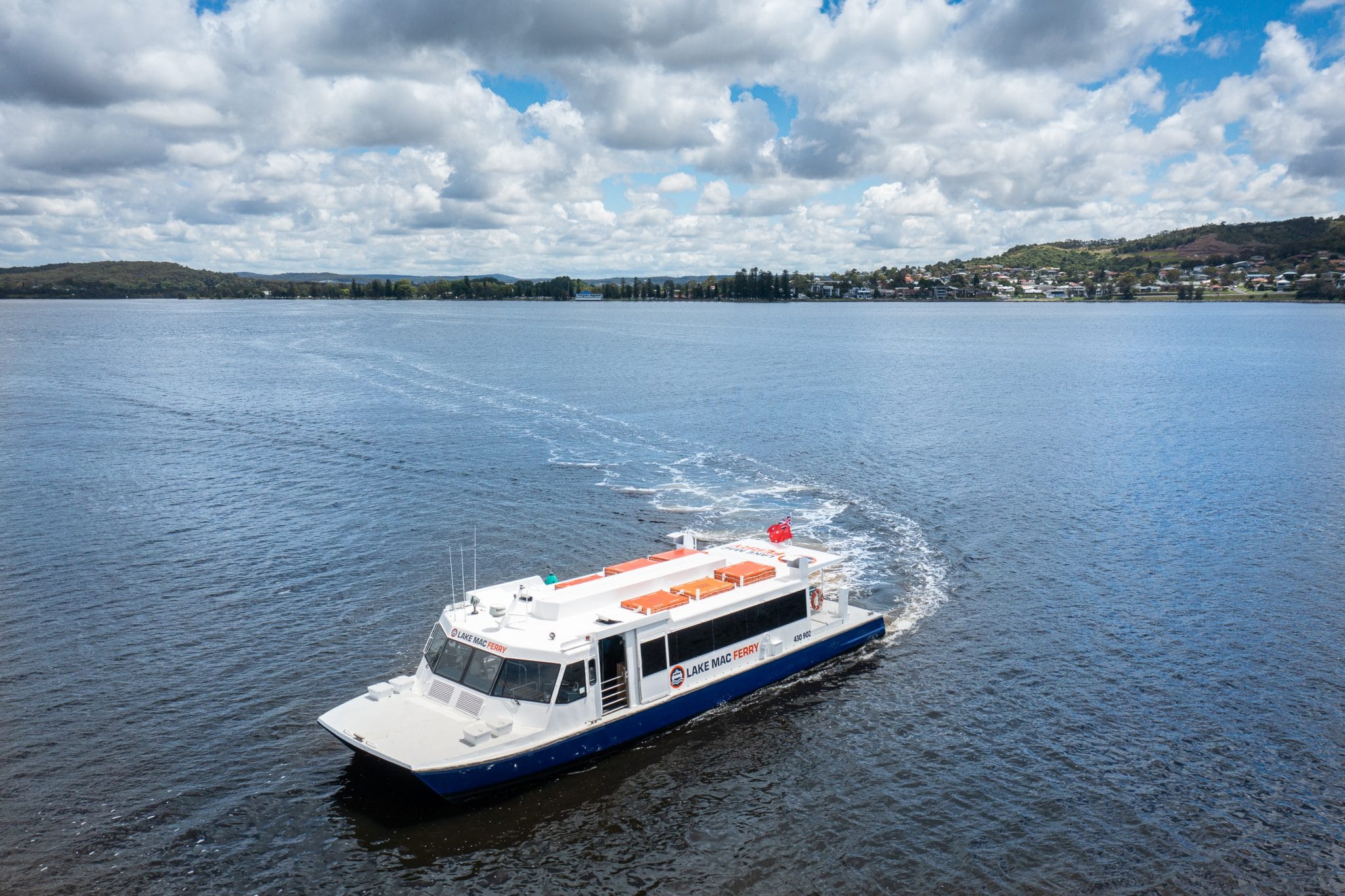 Ferry impressive service to launch on Lake Mac | Newcastle Weekly