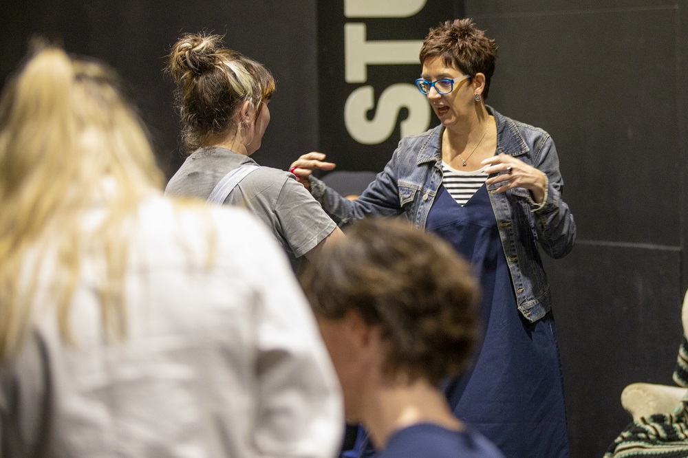 Hunter performers work with renowned playwright Katie Pollock ...