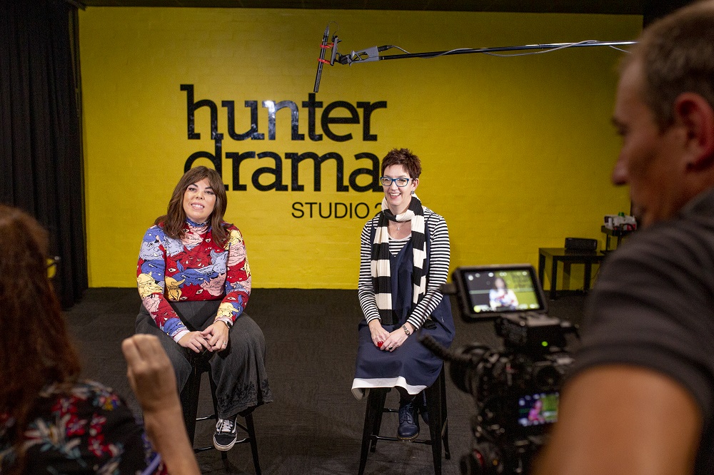 Hunter performers work with renowned playwright Katie Pollock ...