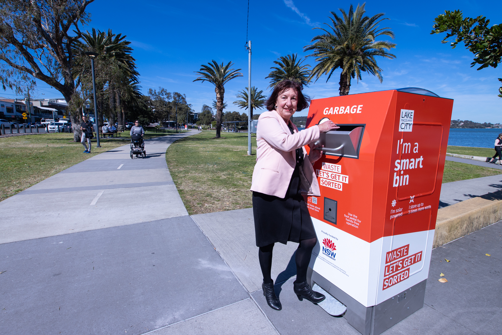 Warners Bay welcomes first smart bins | Newcastle Weekly