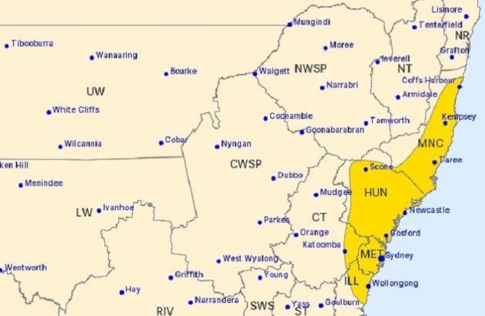 BoM issues severe thunderstorm warning for Hunter | Newcastle Weekly