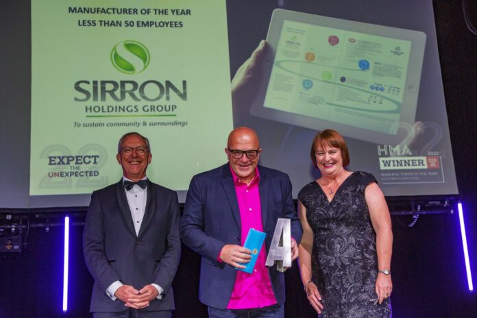 Sirron Holdings ‘cleans up’ at Hunter Manufacturing Awards | Newcastle ...
