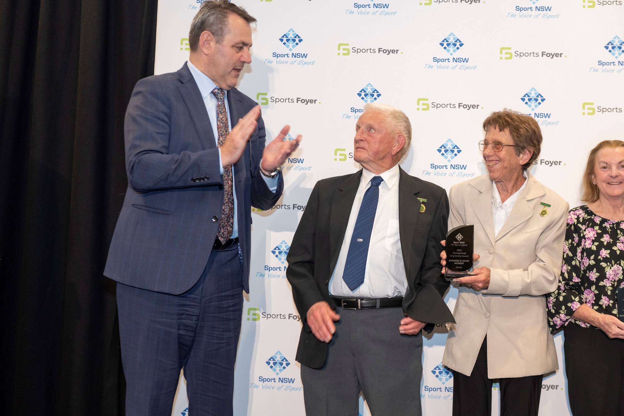 Lake Mac tennis legends Barbara and Kevin Weimer honoured | Newcastle ...