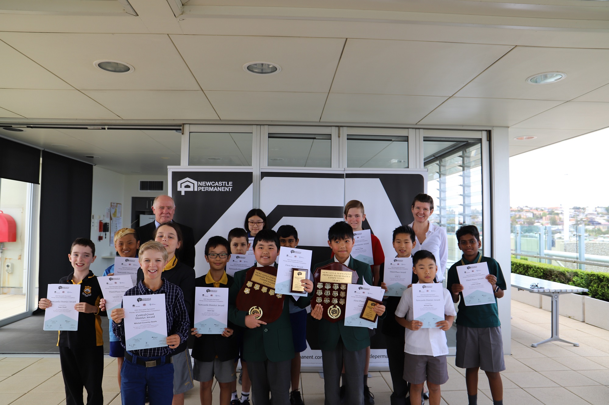 It adds up to another big maths competition for retiring director ...