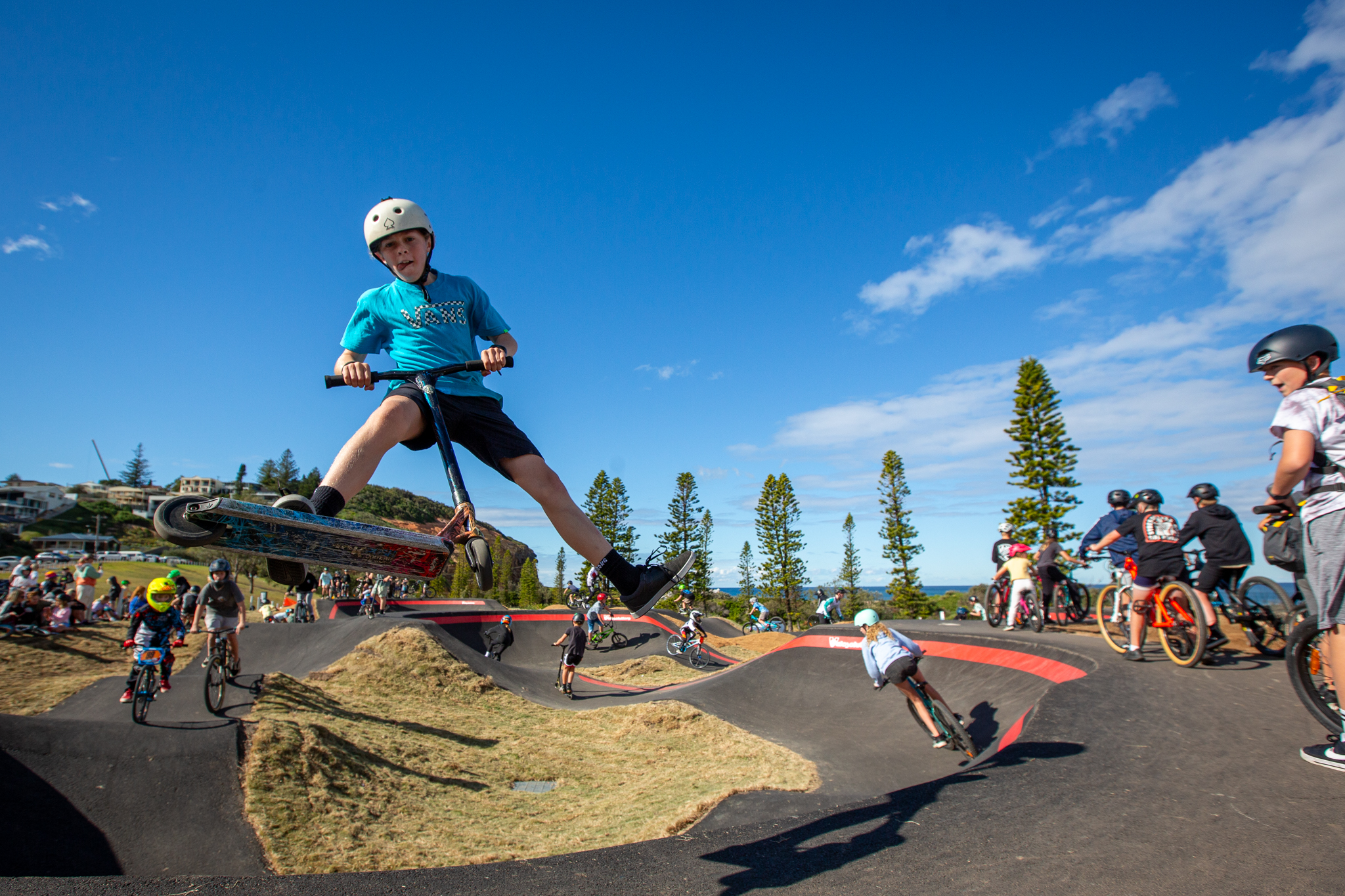 GALLERY: Redhead pumping with new open-air track | Newcastle Weekly