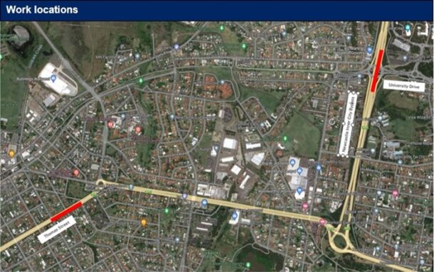 More traffic changes on Newcastle Inner City Bypass at Jesmond ...