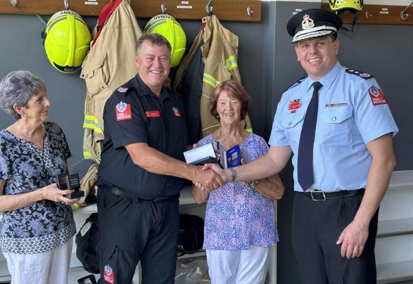Selfless Hunter firefighter receives wonderful 'surprise' | Newcastle ...