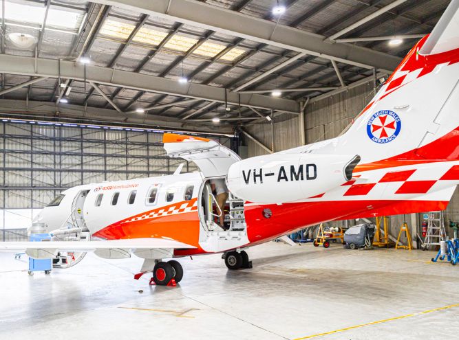 NSW Ambulance welcomes two new jet aircraft to fly statewide ...