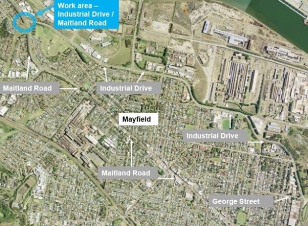 Motorists face changed traffic conditions at Hexham, Mayfield ...