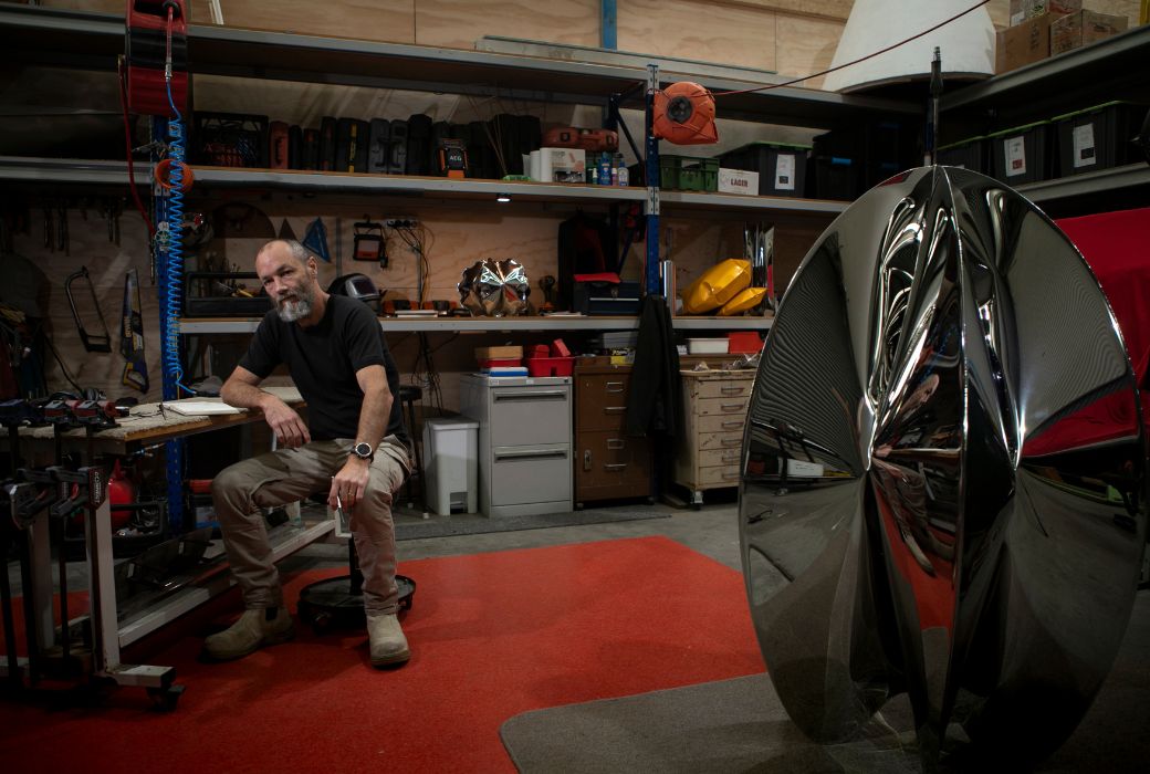 Braddon Snape brings heat to new art exhibition | Newcastle Weekly