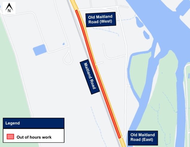 Work progressing on Inner City Bypass, Hexham Straight Widening ...
