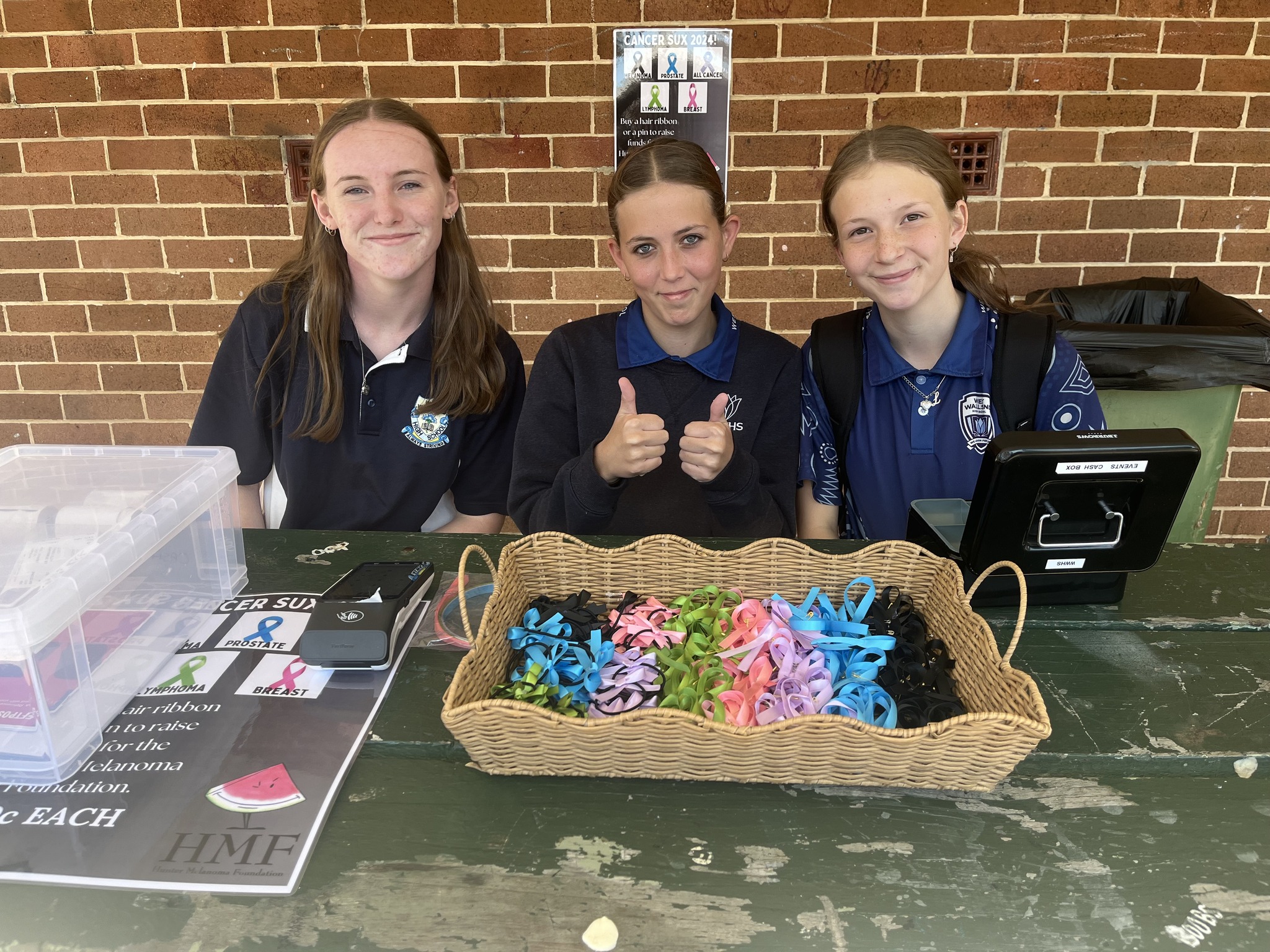 West Wallsend High students lace up walking shoes for charity ...