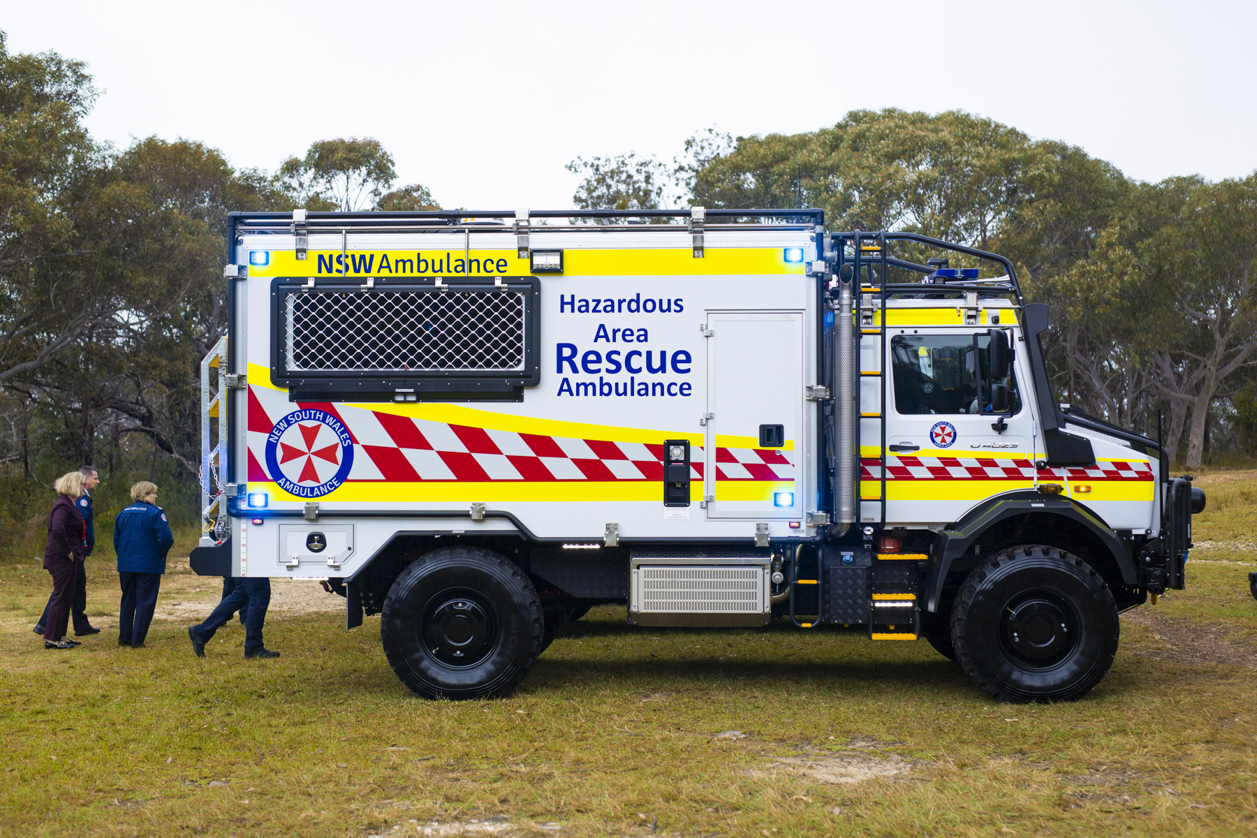 Rutherford welcomes world-first ‘Hazardous Area Rescue’ ambulance ...
