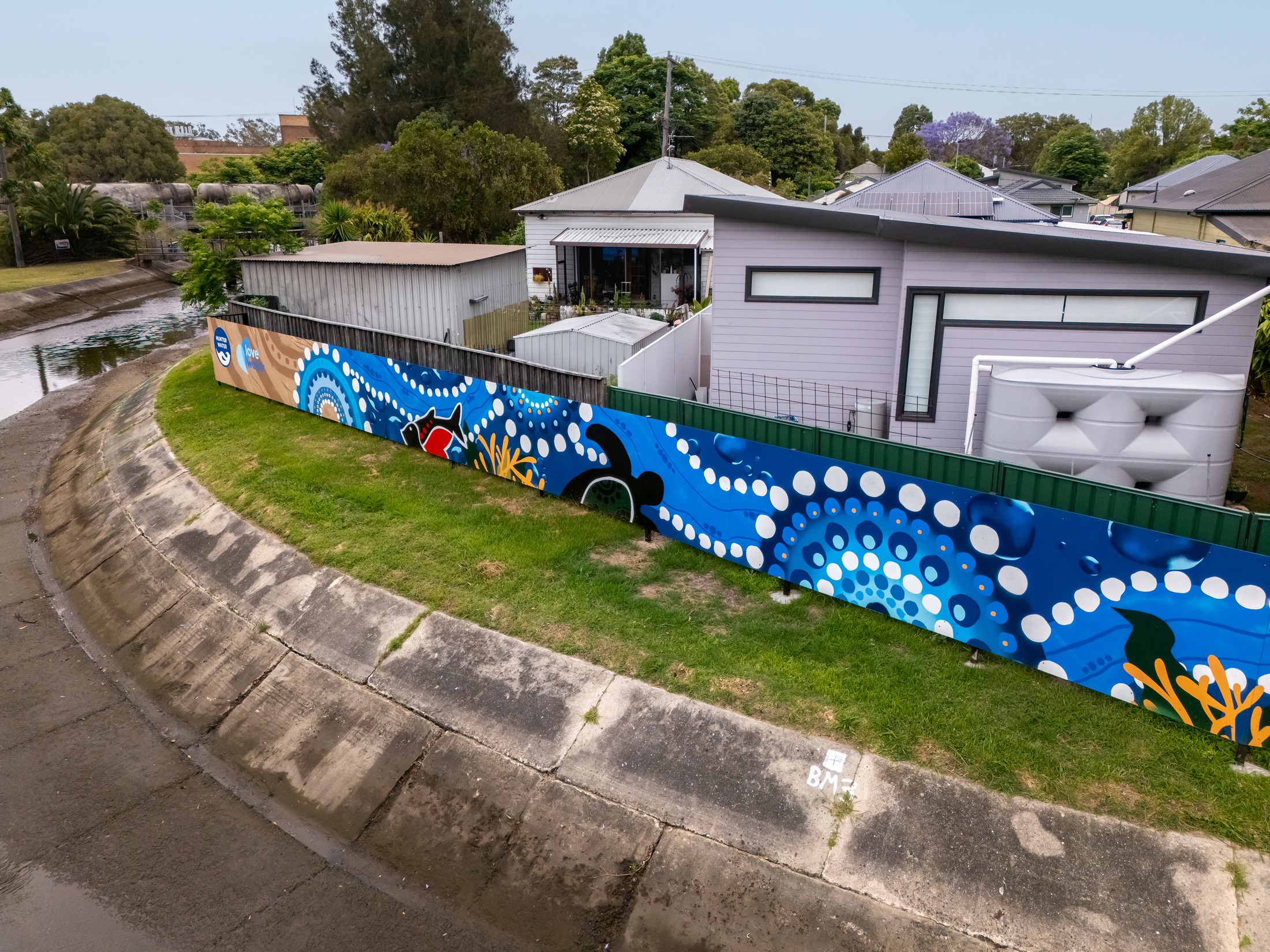 Splashes of art adorn Throsby Creek and surrounds | Newcastle Weekly