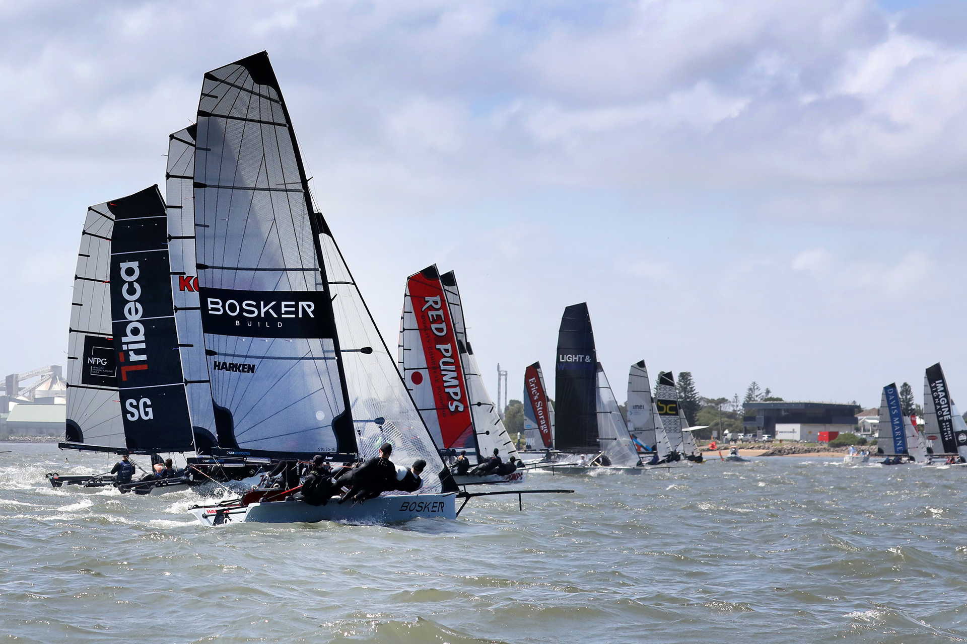 Local sailors eye off glory at 16ft Skiff nationals | Newcastle Weekly