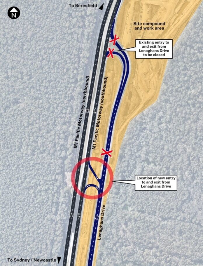 Changed traffic conditions with M1 extension | Newcastle Weekly