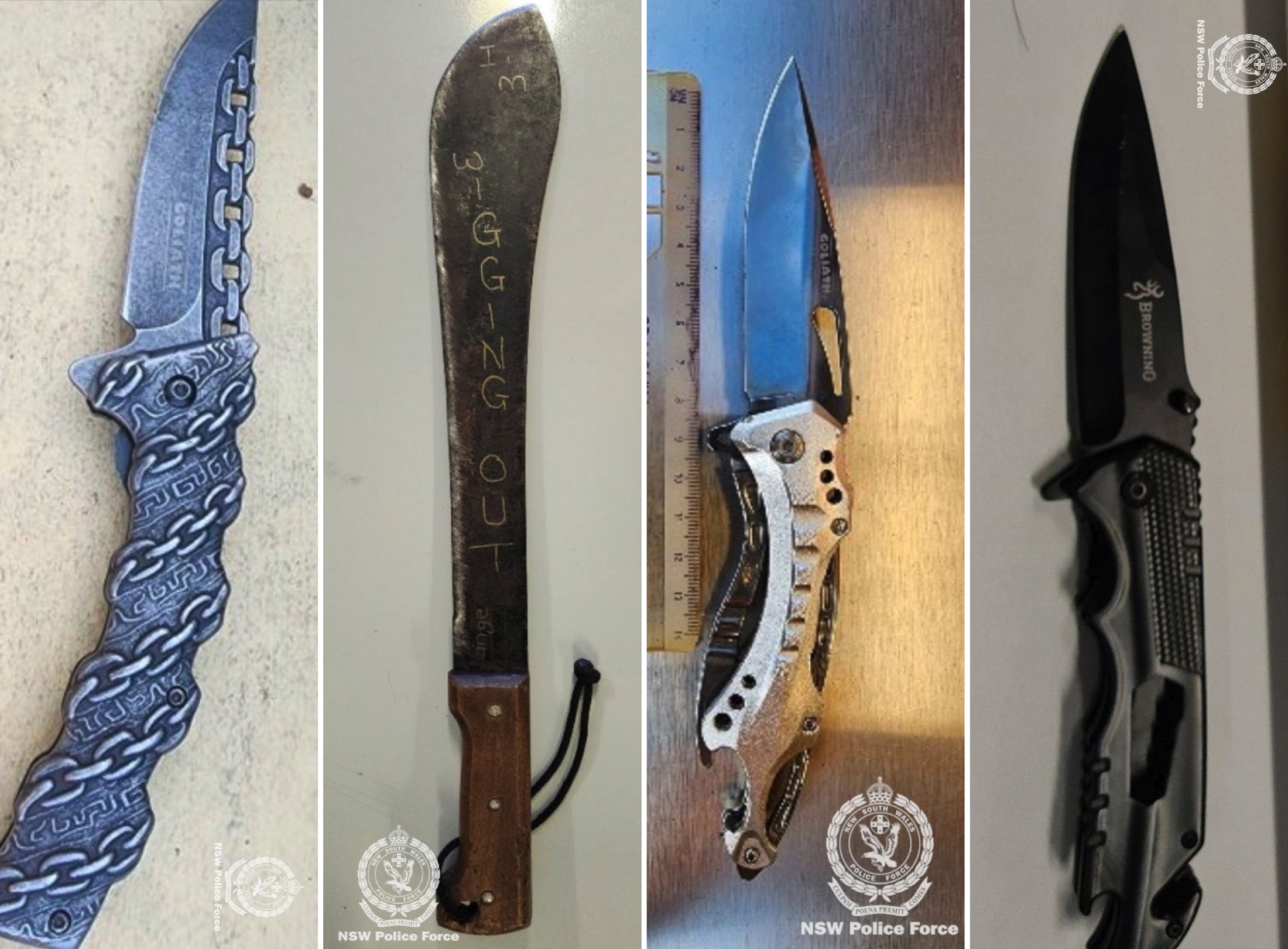 'Shocking': Dozens of weapons seized in knife sweep | Newcastle Weekly