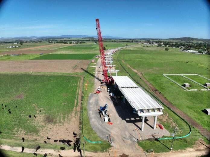 Installation of bridge girders on Singleton Bypass set to impact ...