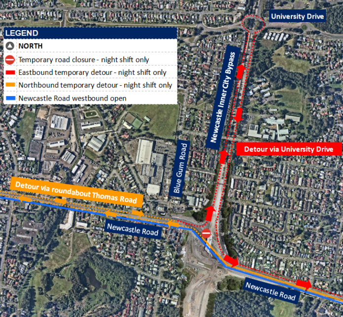 Work restarts on Newcastle Inner City Bypass intersections | Newcastle ...