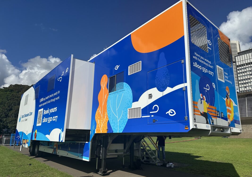 $2.5m Lung Bus arrives in Newcastle to protect workers against dust ...
