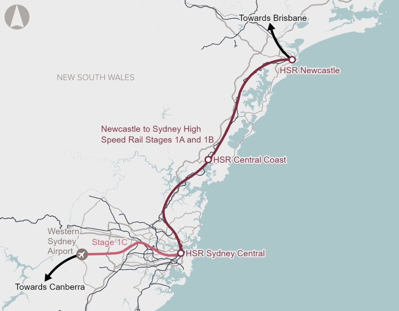 Infrastructure Australia endorses development phase of Newcastle-Sydney ...