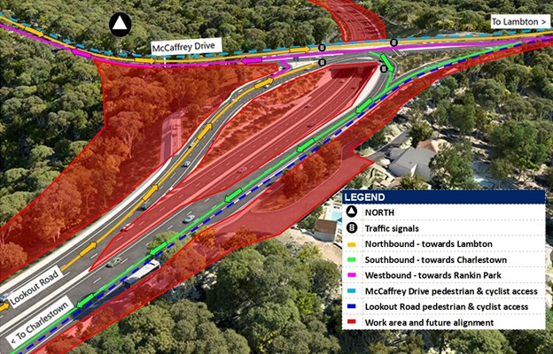 Traffic changes afoot as M1 Motorway extension continues | Newcastle Weekly