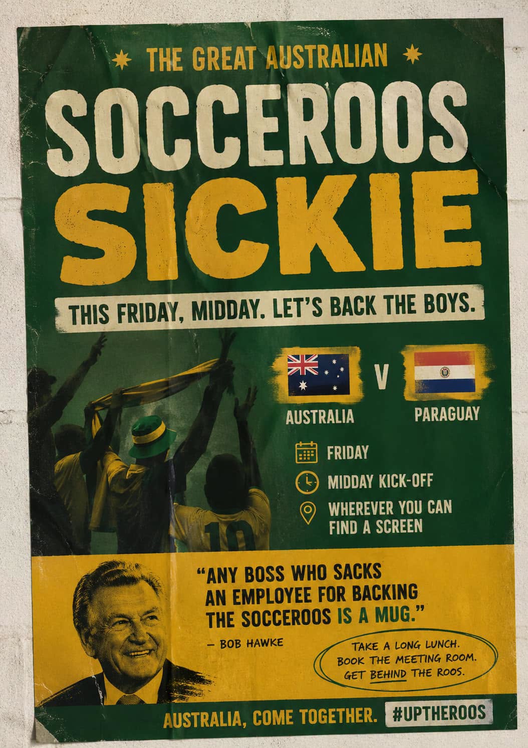 Hunter football fans lace up for Socceroos' all-important World Cup ...